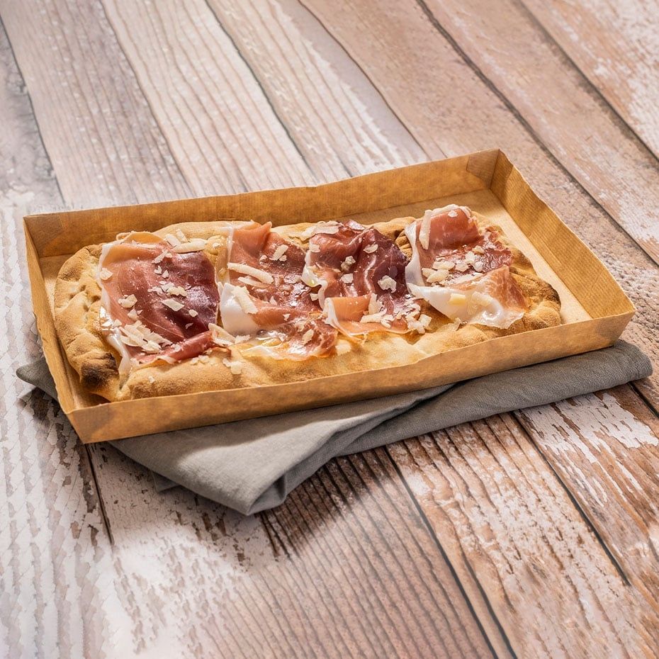 Pinsa con prosciutto crudo| Mulino Bianco