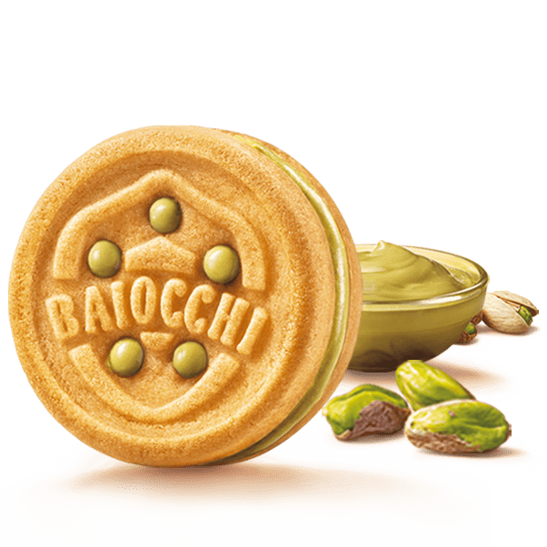 Baiocchi con Crema al Pistacchio | Mulino Bianco