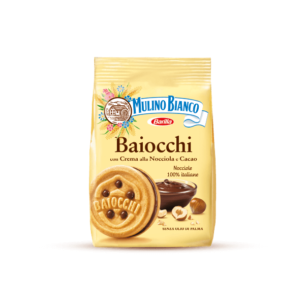 Baiocchi con Crema alla Nocciola e Cacao | Mulino Bianco
