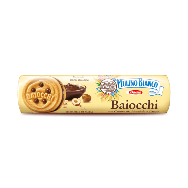 Baiocchi con Crema alla Nocciola e Cacao | Mulino Bianco