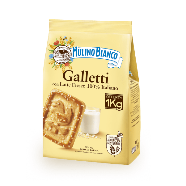 Galletti con Latte Fresco: oggi ancora più buoni | Mulino Bianco