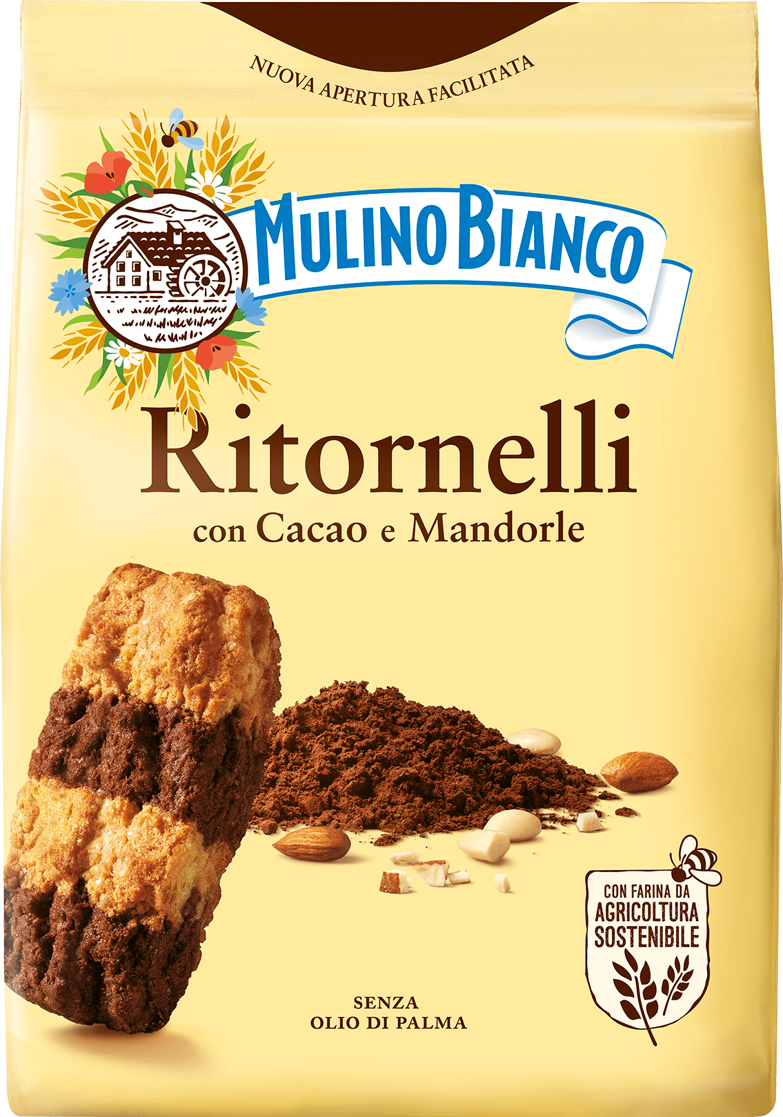 Ritornelli: Biscotti di Cacao e Mandorle | Mulino Bianco