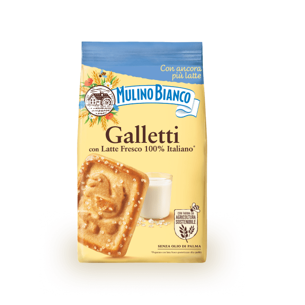 Galletti con Latte Fresco: oggi ancora più buoni | Mulino Bianco