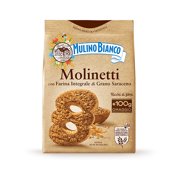 Molinetti: Frollini Integrali con Grano Saraceno | Mulino Bianco