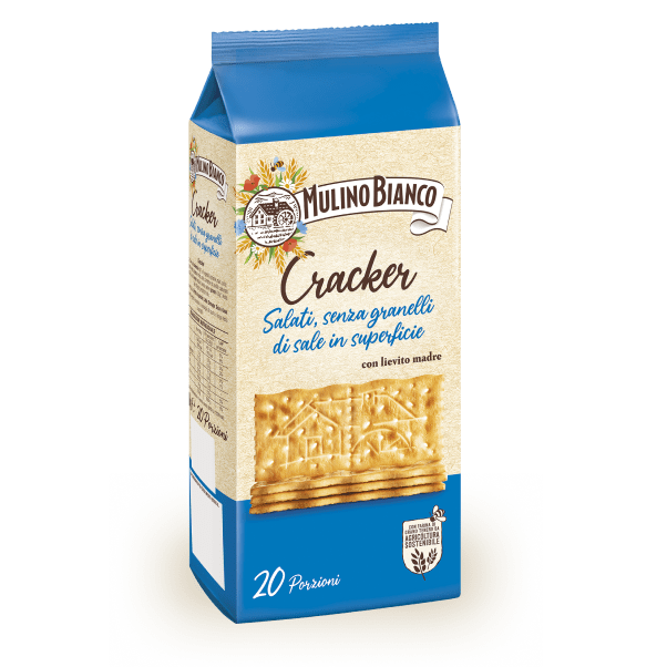 Cracker Salati senza granelli in superficie | Mulino Bianco